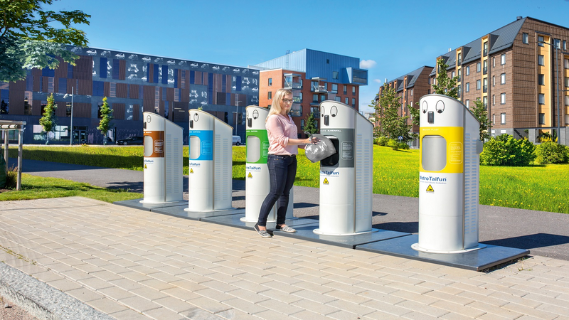 Automatic Waste Collection system set to the revolution of Amsterdam