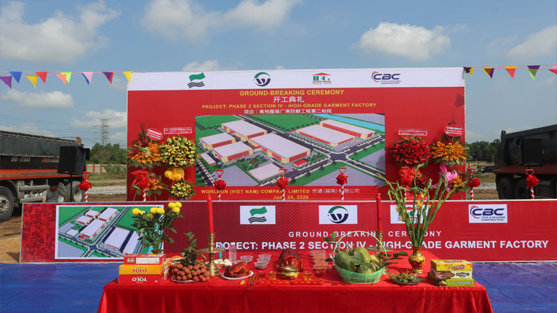 Ground - breaking Ceremony of Wordlon project (phase 2) - High-grade ...