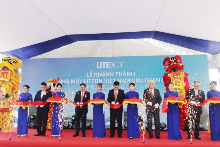 Khánh thành nhà máy LITEON (giai đoạn 2) tại KCN VSIP Hải Phòng ...