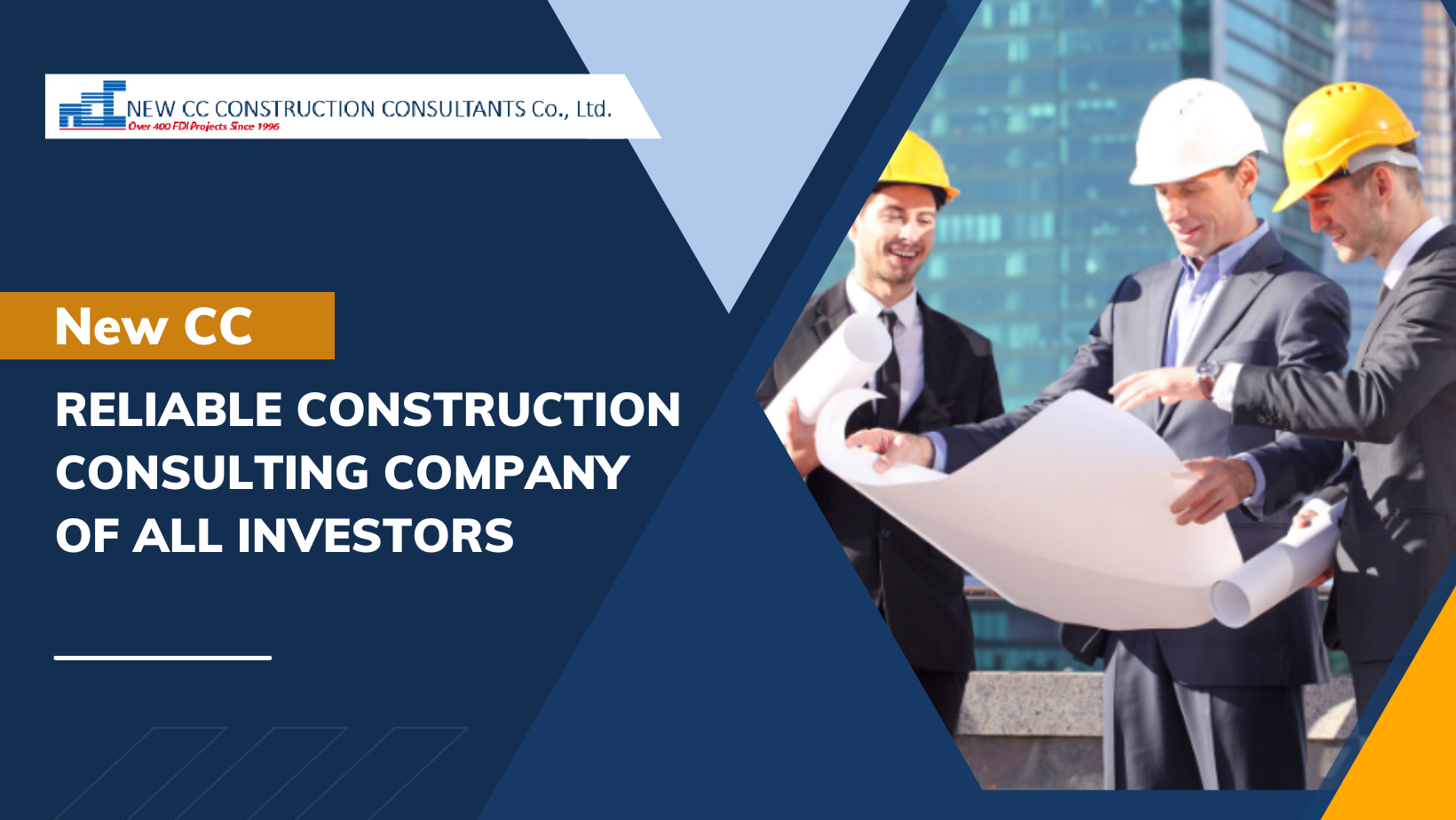 New CC - reliable construction consulting company of all investors