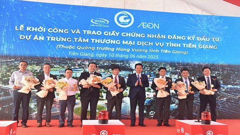 Chính thức khởi công TTTM AEON gần 1.200 tỷ tại thủ phủ của tỉnh nhỏ ...
